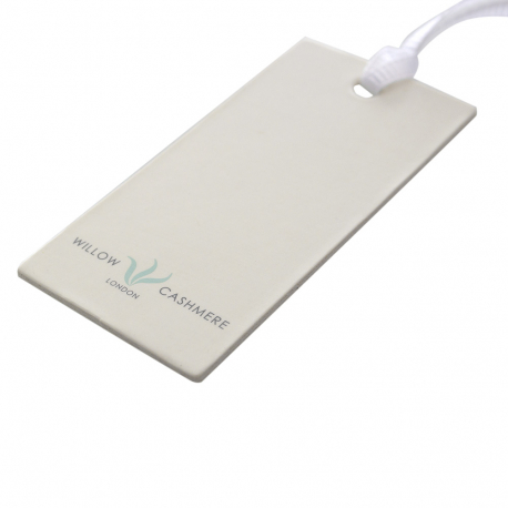 Printed Clothing Tags Ref Willow Cashmere