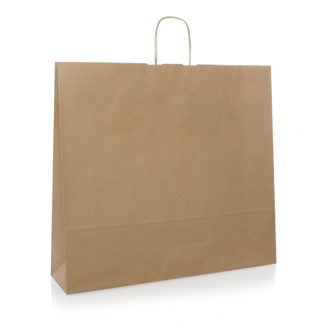 Natural Paper Bags | Twisted Handle Paper Bags - Precious Packaging
