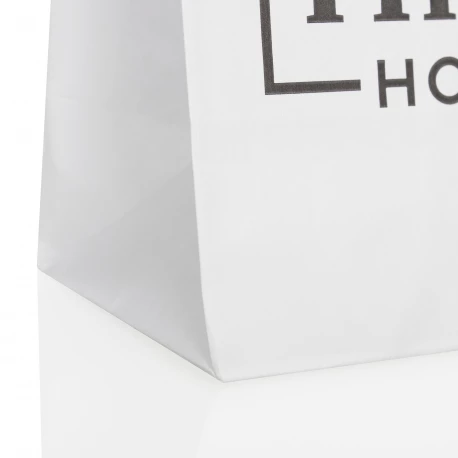 Printed Flat Handle Paper Gift Bags Ref Hilton