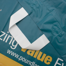 Printed Flexi Loop Plastic Bags - Precious Packaging