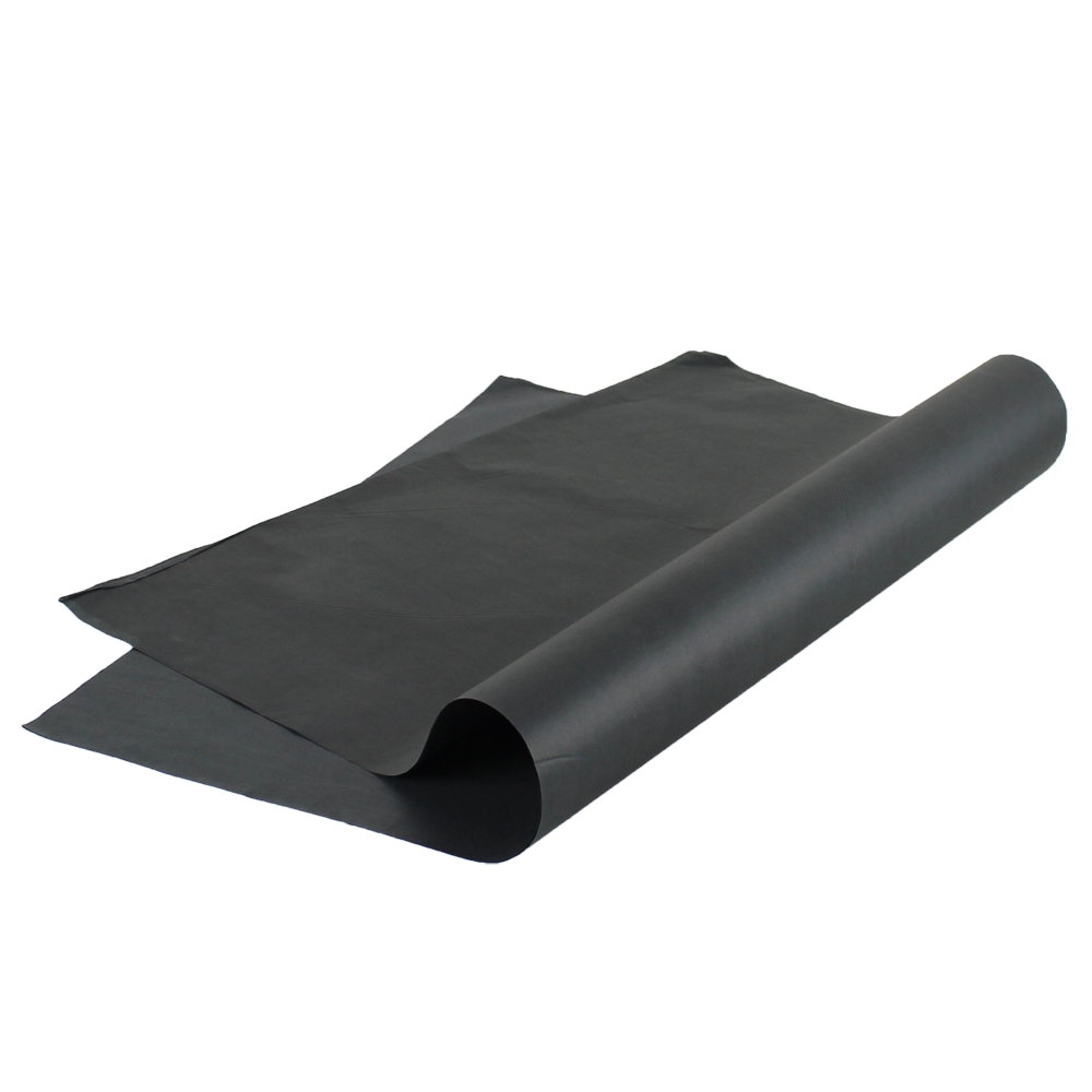 Plain Tissue Paper | Premium Black Tissue Paper - Precious Packaging