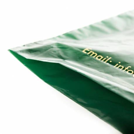 Metallic Gold Die Cut Plastic Bag | ref. Denny of Southwold | Precious ...