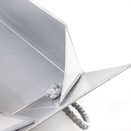 Magnetic Seal Rigid Card Box with Gloss Laminate